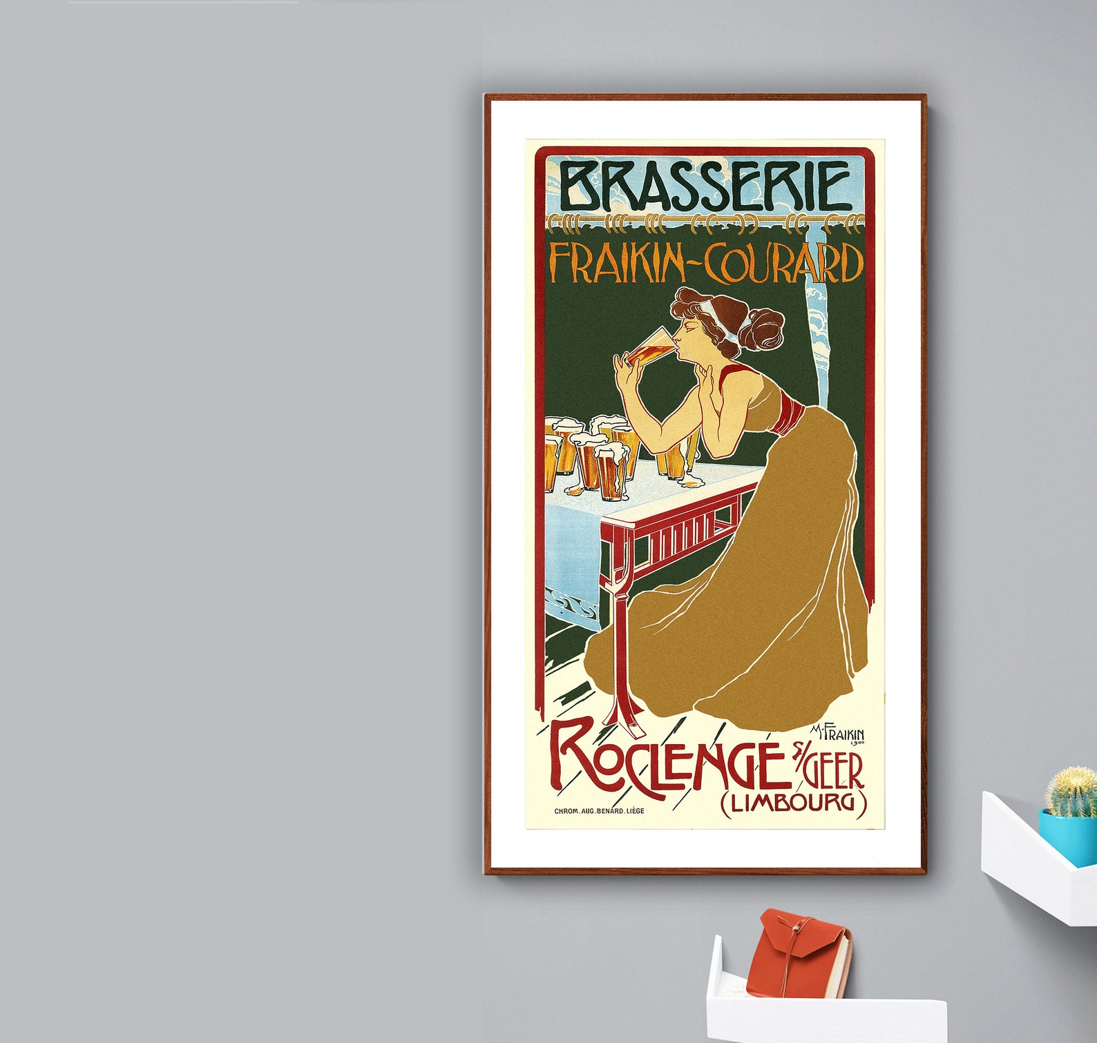 Brasserie Fraikin-courard by Maxim Fraikin Fine Art Print - Etsy