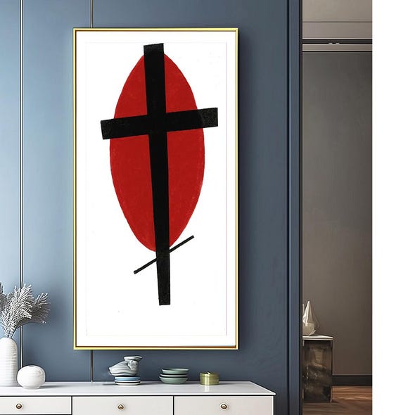 Malevich Black Cross