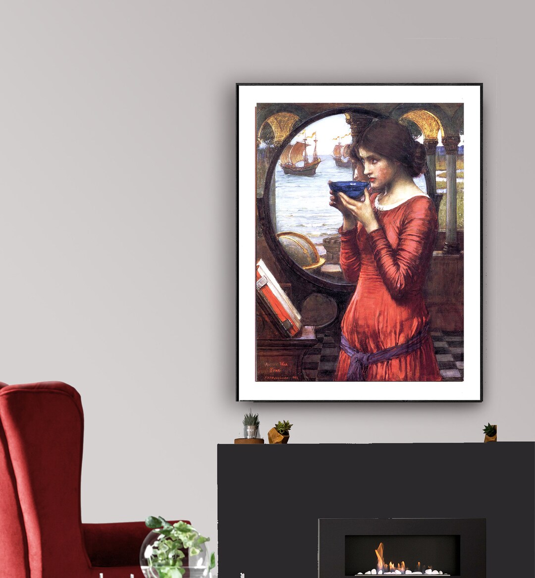 John William Waterhouse 'destiny' Fine Art Print - Paper or Canvas - Etsy