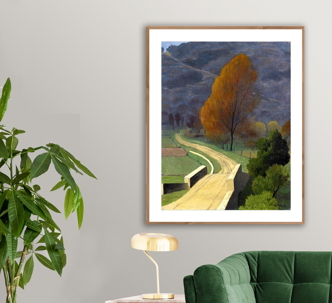 Felix Vallotton Landscape Art Print: Bridge Over the Beal - Etsy
