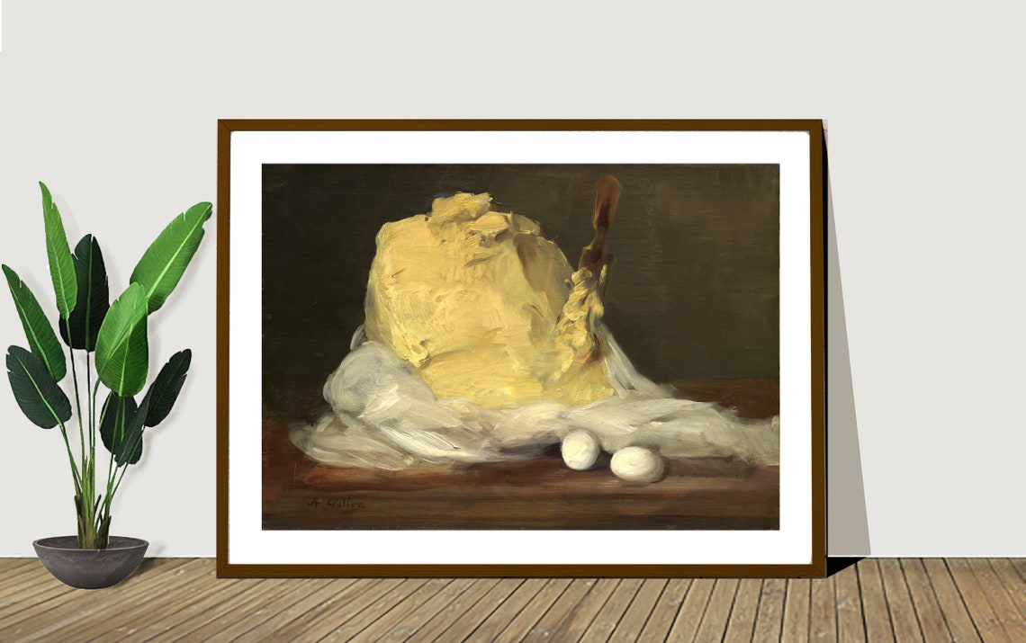 Mound of Butter by Antoine Vollon Fine Art Print Retro - Etsy