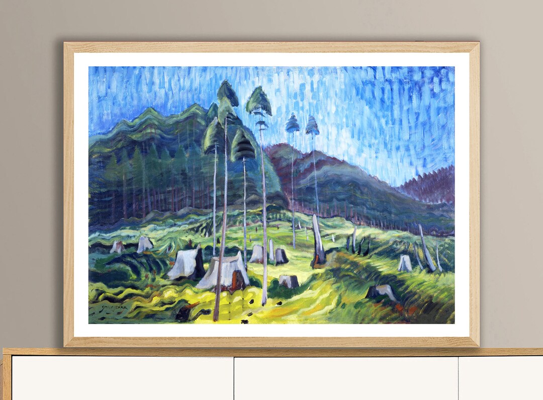 Odds and Ends by Emily Carr Fine Art Print - Landscape Art, Post ...