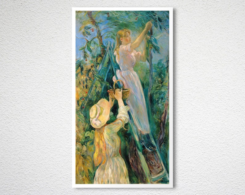 The Cherry Picker by Berthe Morisot Fine Art Print Poster - Etsy