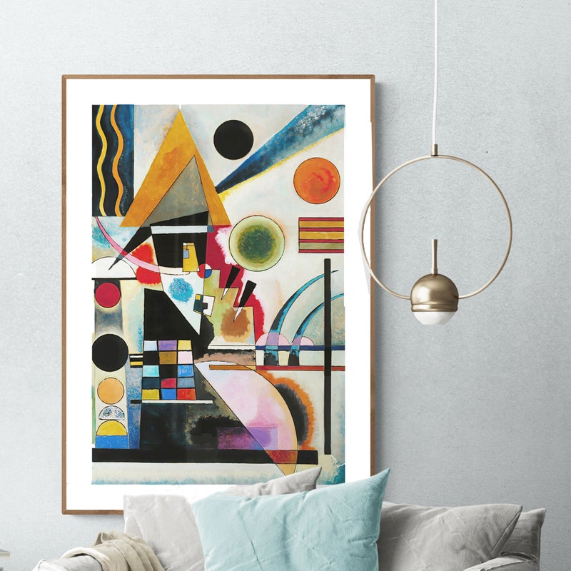 Kandinsky Paint by Number - Etsy
