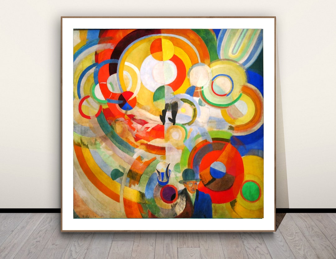 Robert Delaunay Print: Manege De Cochons Abstract Art - Etsy