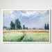 Distant Poplars by Claude Monet Fine Art Print Landscape - Etsy