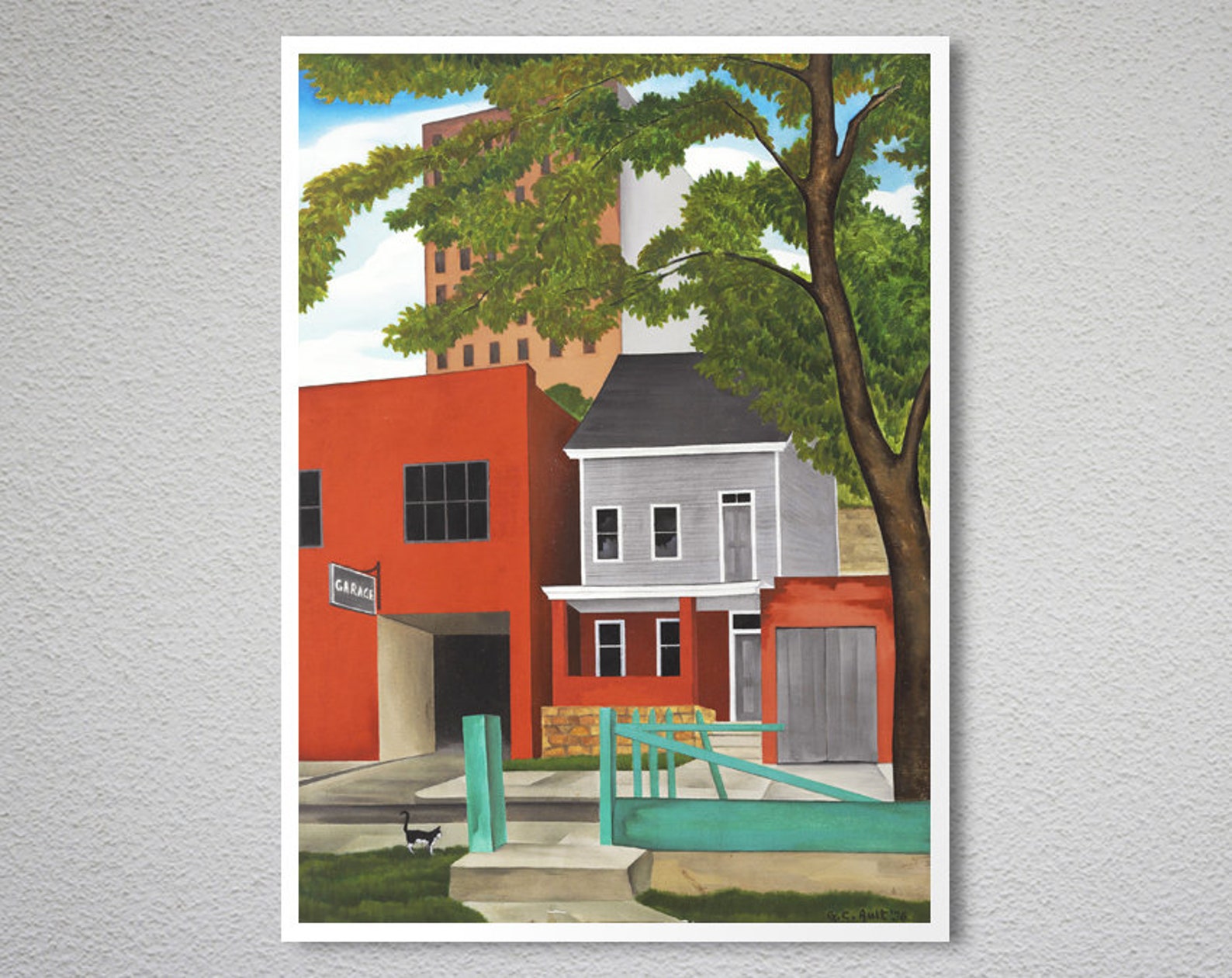 Autumn in the Bronx by George Copeland Ault Fine Art Print | Etsy