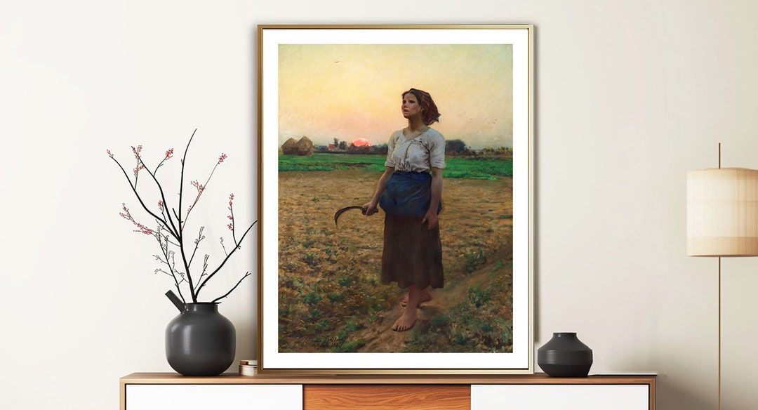The Song of the Lark by Jules Breton Fine Art Print - Figurative ...
