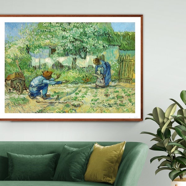 Van Gogh First Steps Print - Etsy