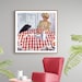 The Red Checkered Tablecloth by Pierre Bonnard Fine Art Print - Etsy
