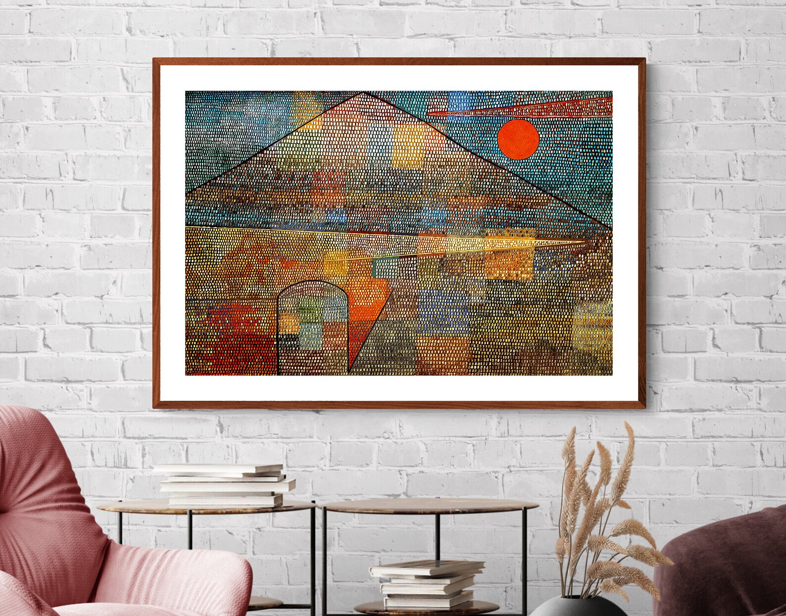 Ad Parnassum by Paul Klee Fine Art Print Expressionist Wall - Etsy