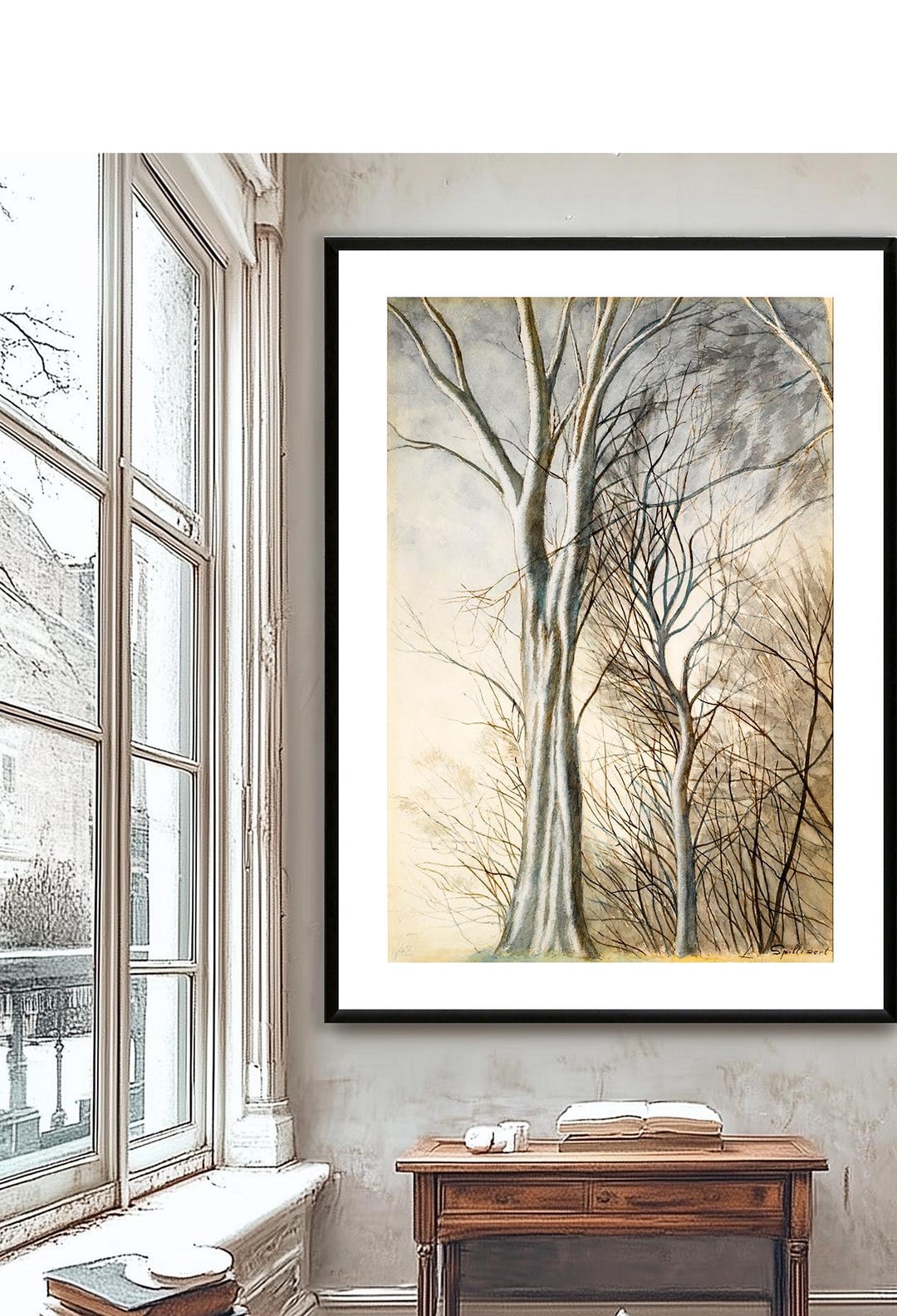 Trees (les Arbres) by Leon Spilliaert Fine Art Print - Botanical ...