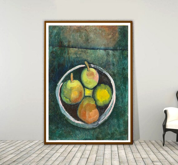 Still Life With Four Apples by Paul Klee Fine Art Print - Etsy