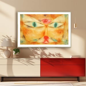 Cat and Bird by Paul Klee, Fine Art Print, Expressionist Wall Art ...