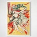 Firebird by Leon Bakst Fine Art Print, Costume Design, Colorful Wall ...