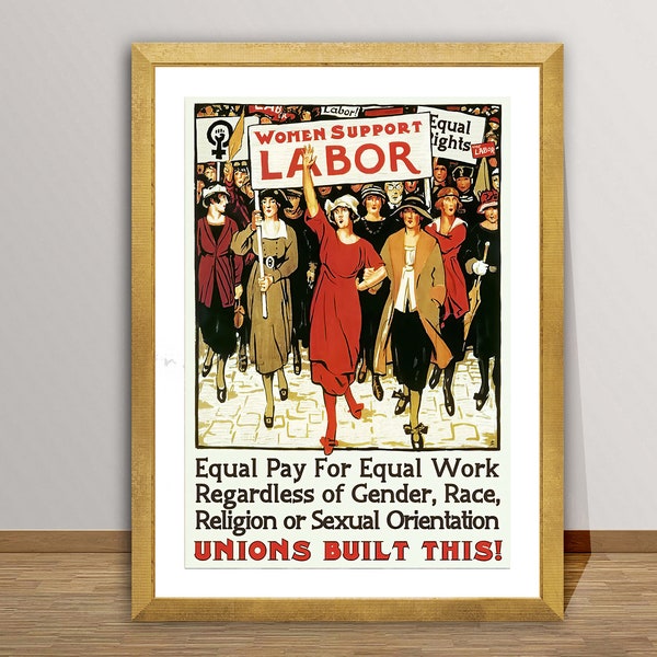 Labor Union Poster - Etsy