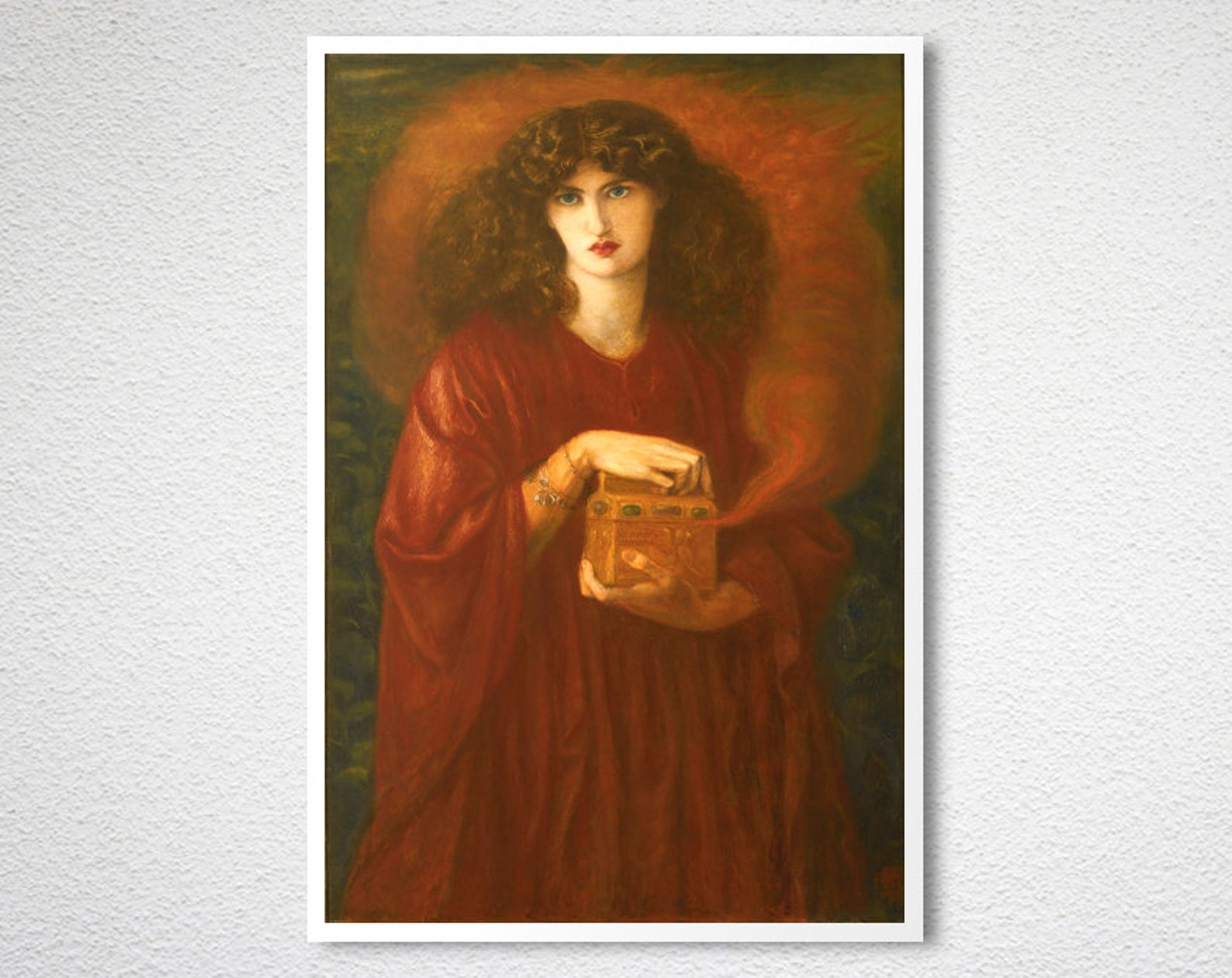 Pandora by Dante Gabriel Rossetti Fine Art Print Poster - Etsy