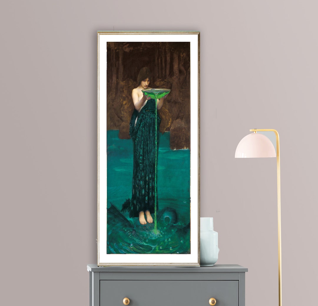 Circe Invidiosa by John William Waterhouse, Fine Art Print, Academic ...