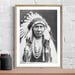 Chief Joseph Photo Print: Vintage Native American Portrait, Edward S ...