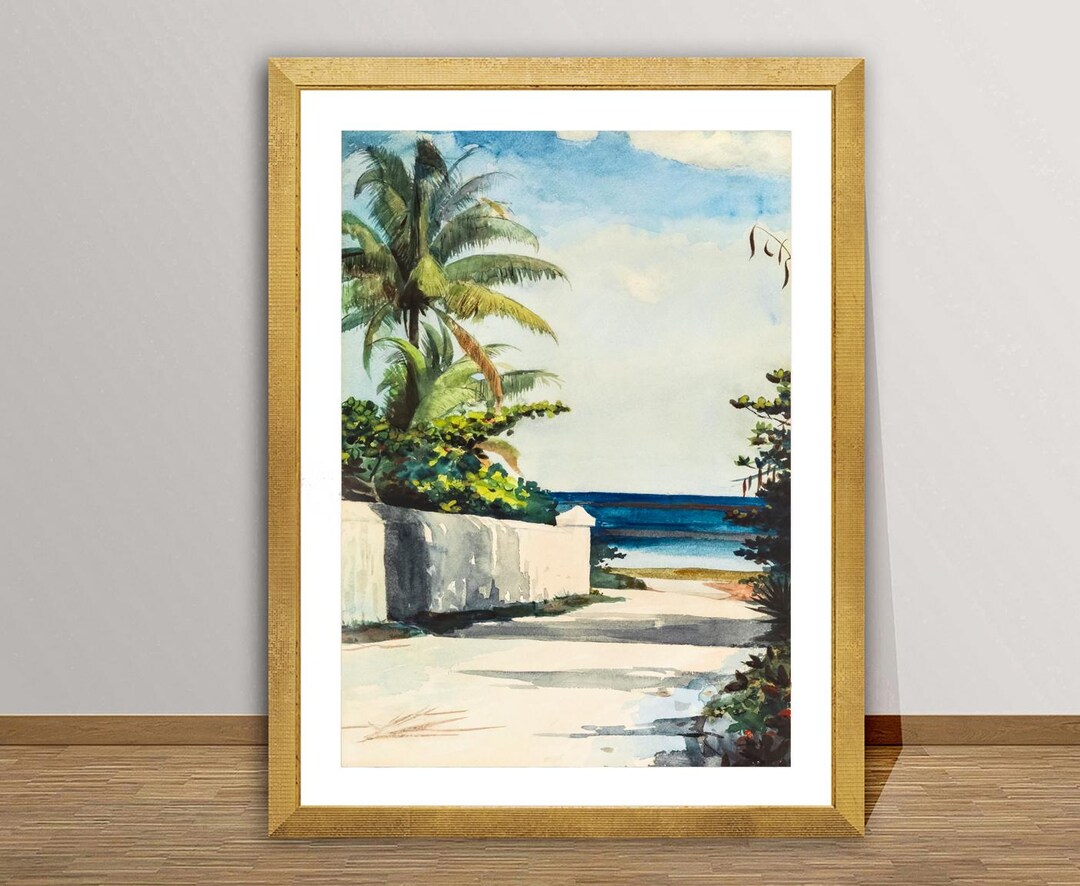 Winslow Homer Nassau Print: Fine Art Landscape Wall Decor - Etsy
