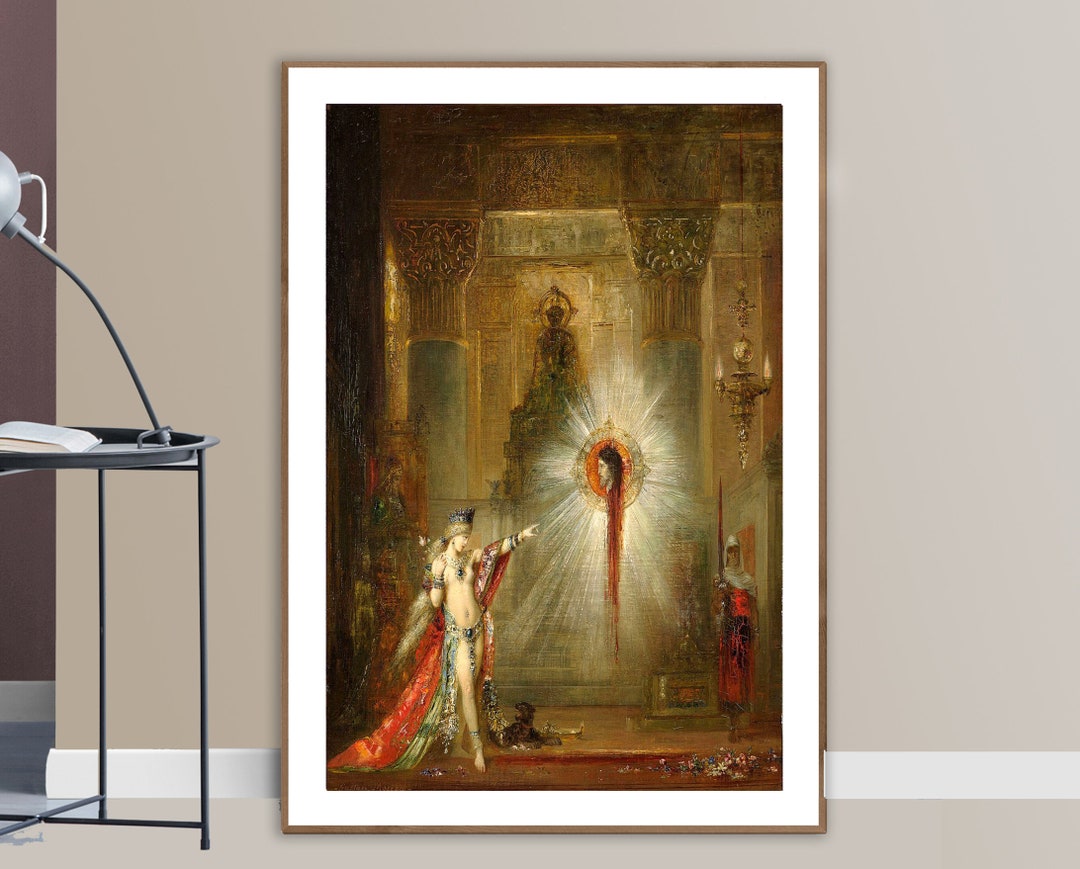 L'apparation by Gustave Moreau Fine Art Print - Religious Poster ...