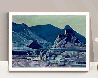 Nicolas Roerich Gesar Khan 1941 Print Poster - Etsy