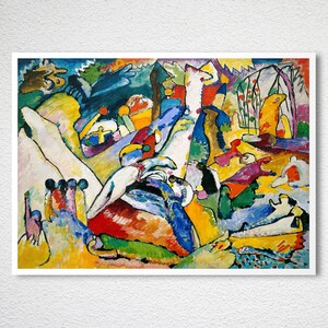 Sketch for Composition II by Wassily Kandinsky Fine Art Print - Etsy