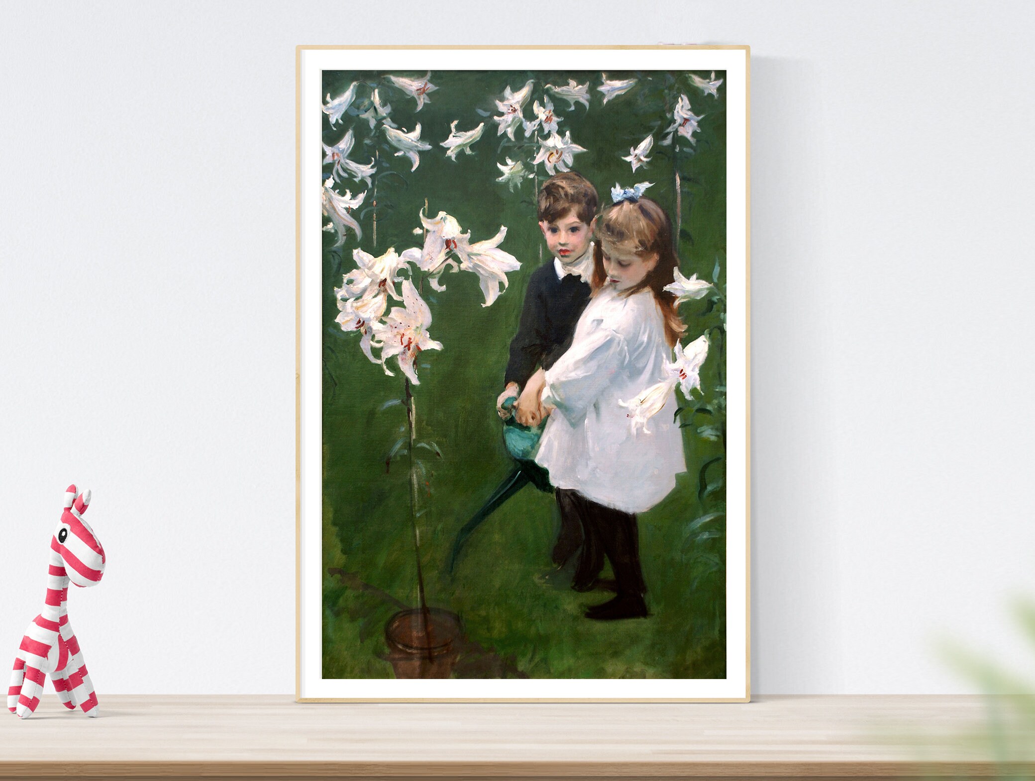 Garden Study of the Vickers Children by John Singer Sargent, Fine Art ...