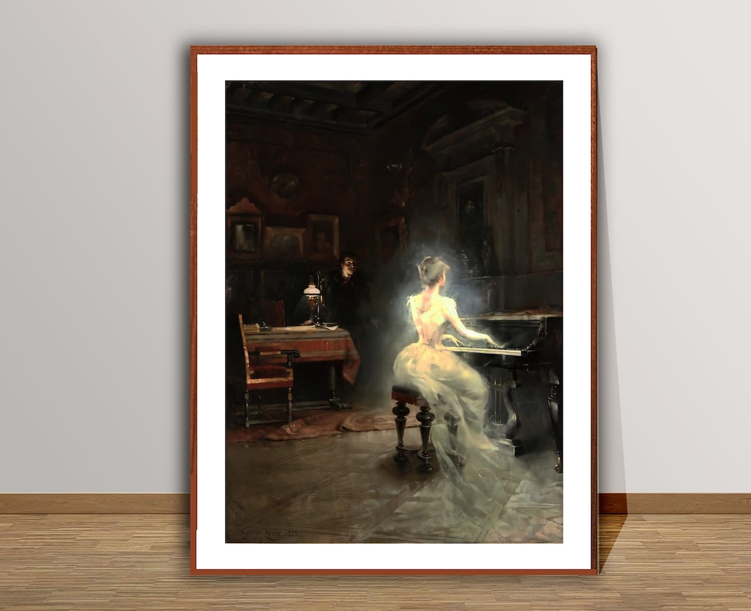 Spirit by George Roux Fine Art Print - Figurative Art, Music Art ...