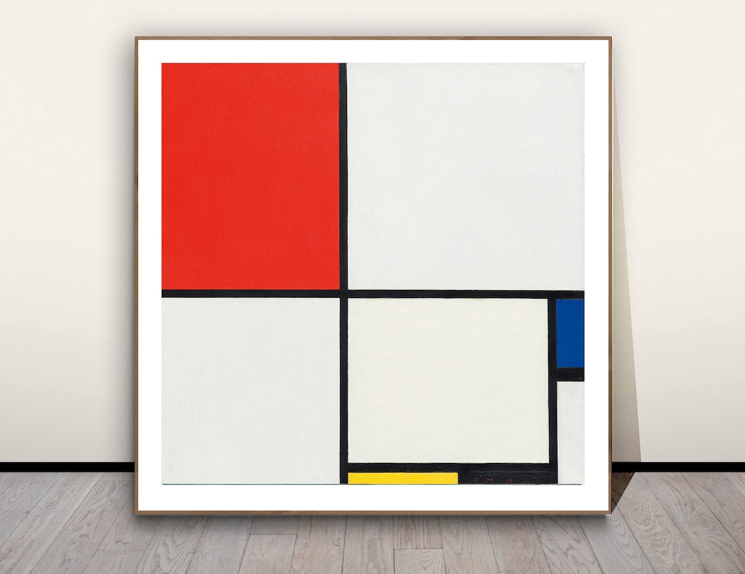 Composition No. III by Piet Mondrian, Fine Art Print, Expressionist ...