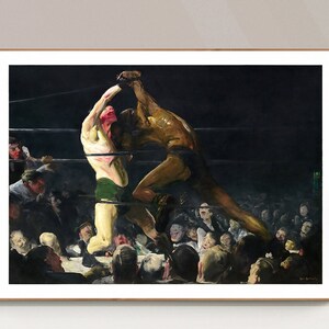 Both Members of This Club by George Bellows Fine Art Print, Fighting ...