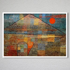 Ad Parnassum by Paul Klee, Fine Art Print, Expressionist Wall Art ...