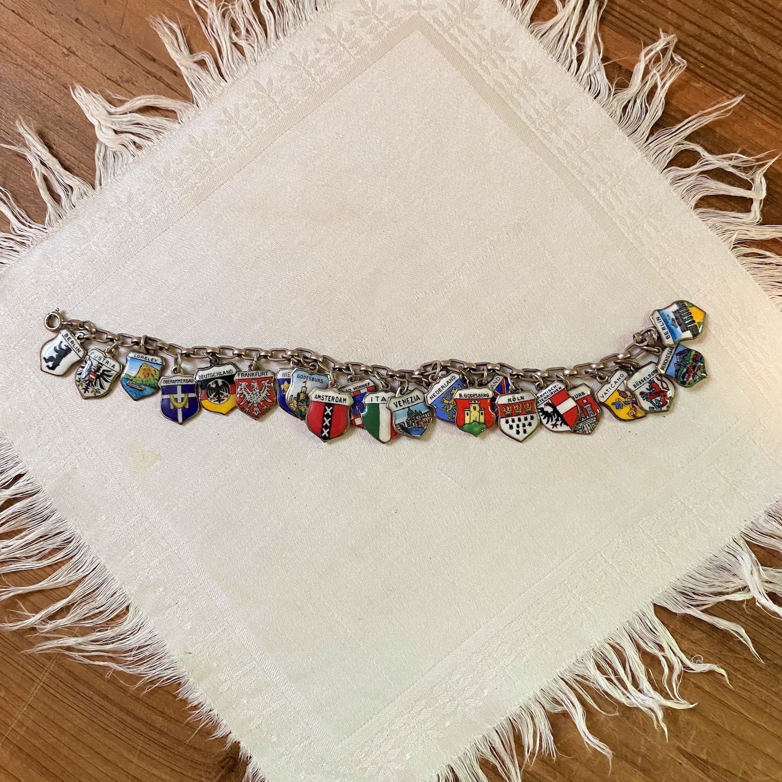 German Charm Bracelet - My Collection of Shield Charms | A German Girl ...