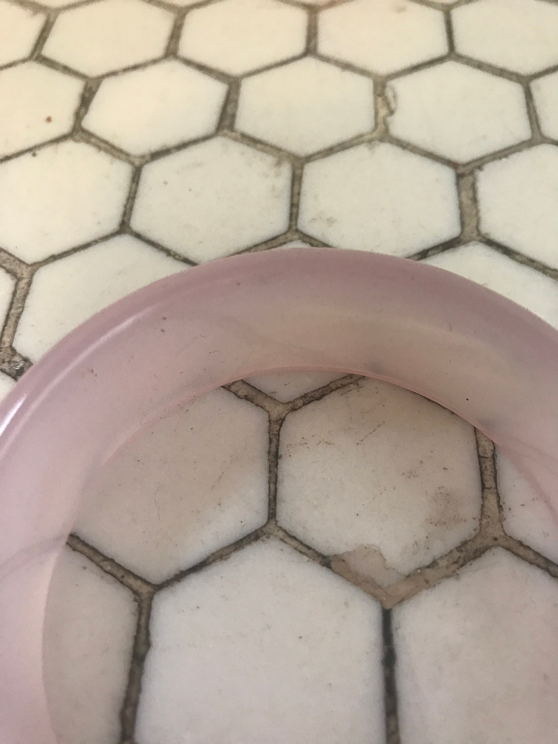 Pink Asian Love Jade Bangle - Etsy