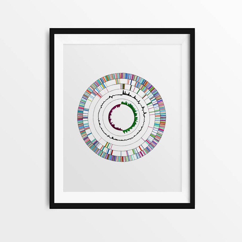 Genome 2, DNA, DNA Art, Science, Science Art, Watercolor, Watercolor ...