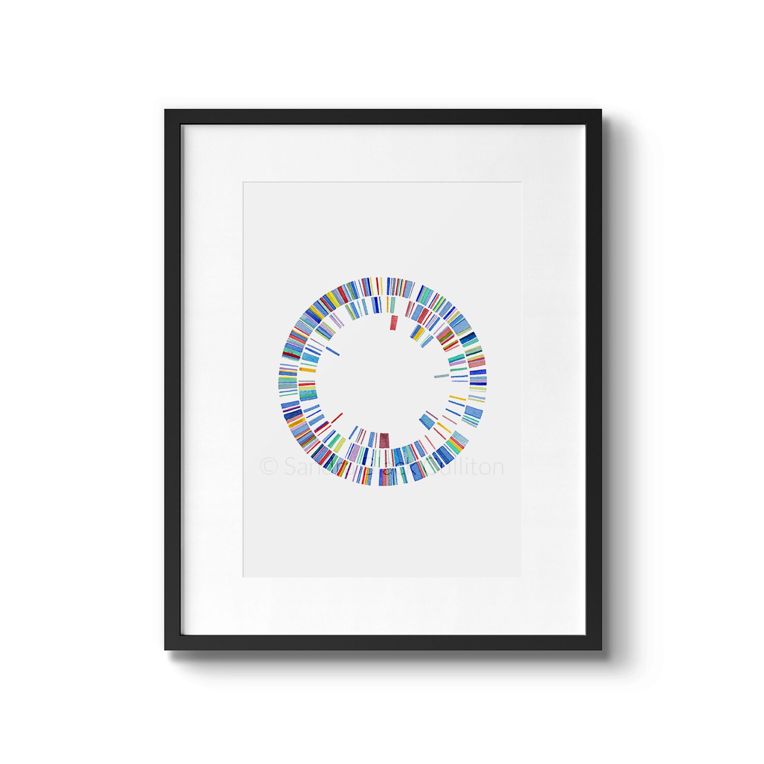 Plasmid 16 Science Art Science Print Science Illustration | Etsy