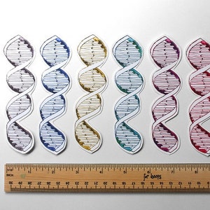 DNA, DNA Sticker, Science, Science Sticker, Laptop Sticker, Bumper ...