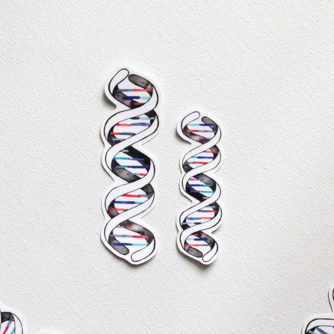 DNA Sticker, Stickers, Sticker Laptop, Stickers Planner, Vinyl Sticker ...