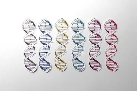 DNA DNA Sticker Science Science Sticker Laptop Sticker - Etsy