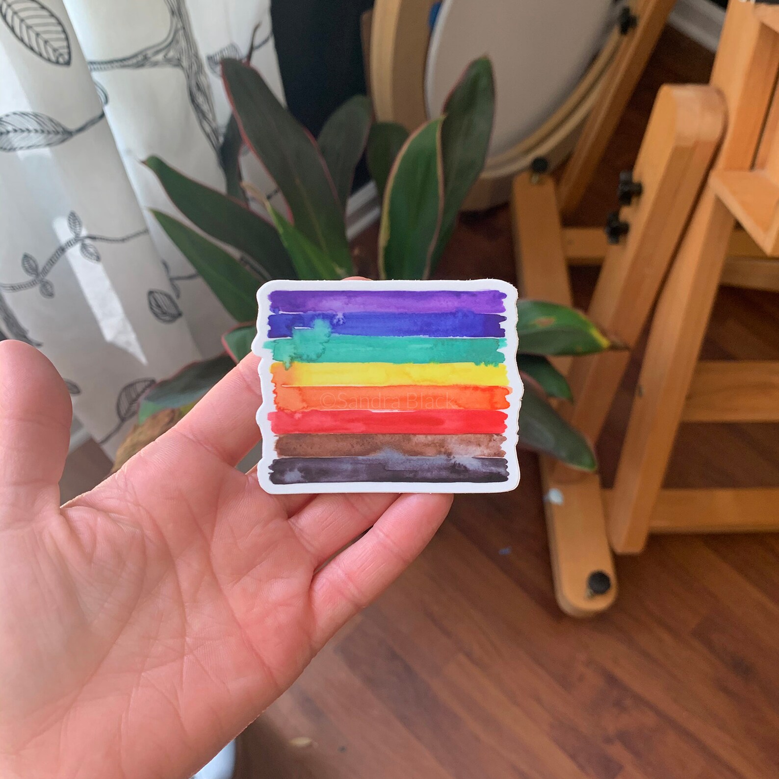 LGBTQ Pride Flag Sticker LGBT Stickers Rainbow Flag Gay - Etsy