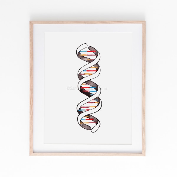 Dna Art - Etsy