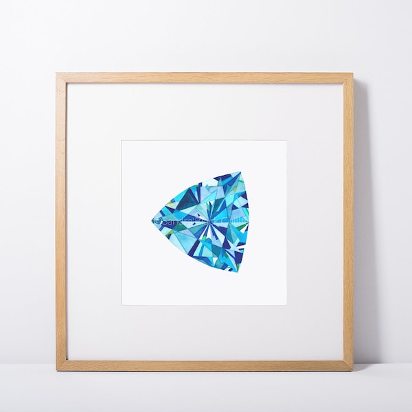 Gem Print - Etsy