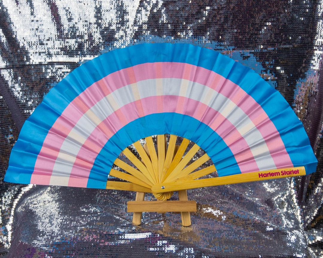 Bamboo Clack Fan Trans Flag - Etsy