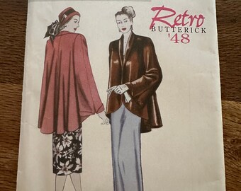 Butterick B5748 Retro 1950s DRESS Sewing Pattern 5748 UNCUT Plus Size ...