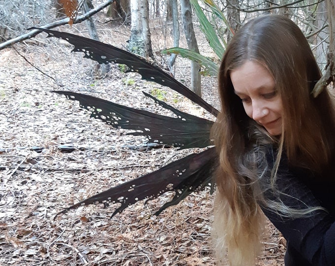 Unseelie Wings Dark Fae Fairy Wings - Etsy