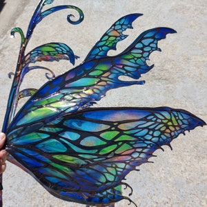 Stained Glass Wings - Etsy