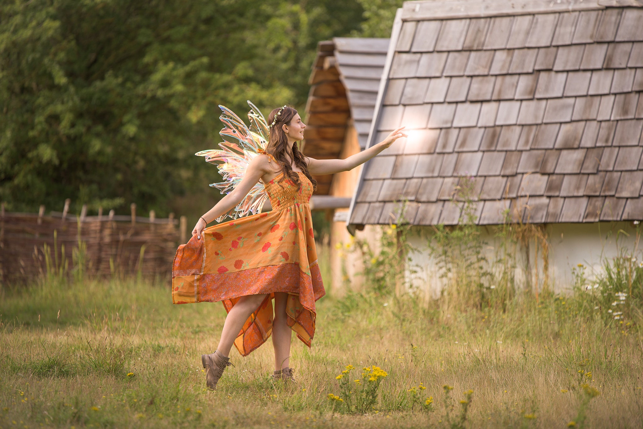 SYLPH WINGS Iridescent Fairy Wings | Etsy