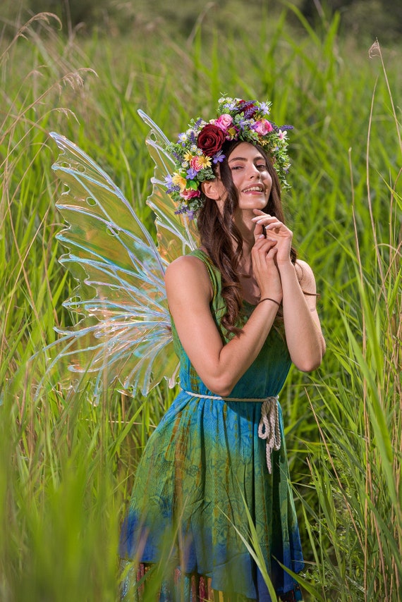 SYLPH WINGS Iridescent Fairy Wings | Etsy