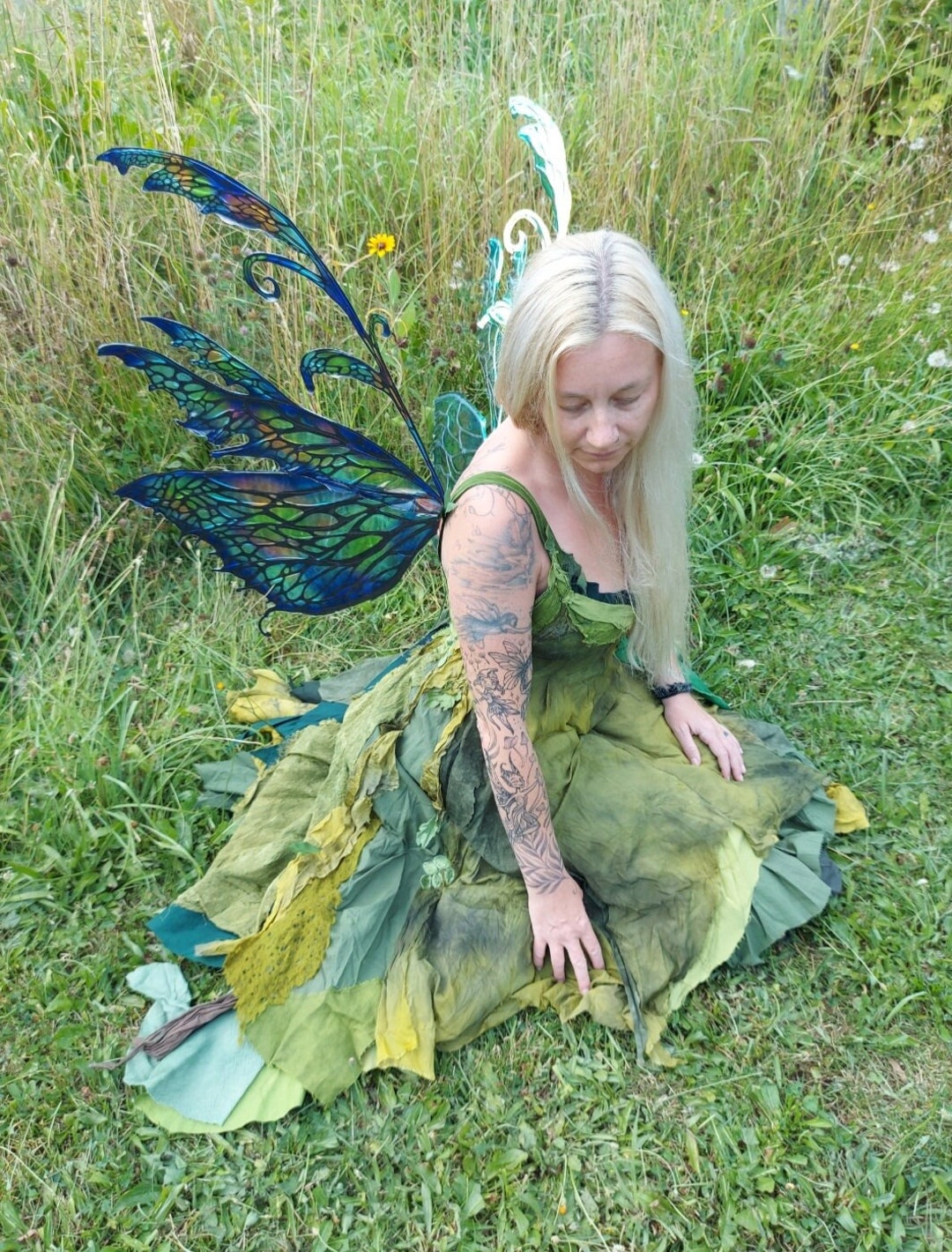 Stained Glass Wings Etsy