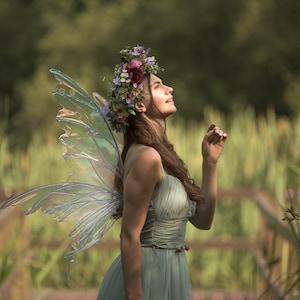 SYLPH WINGS Iridescent Fairy Wings - Etsy